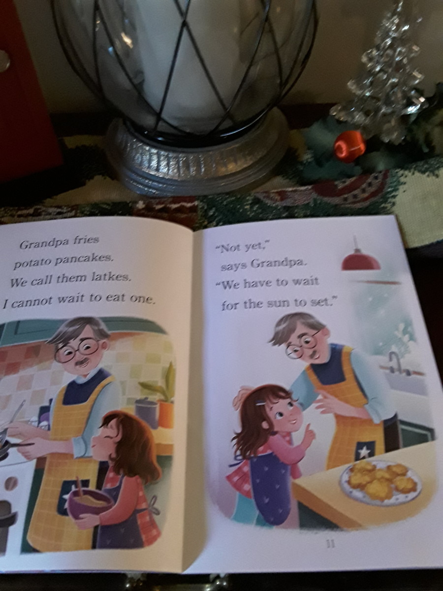 Hanukkah Celebration in Easy Reader for Beginning Readers - HubPages