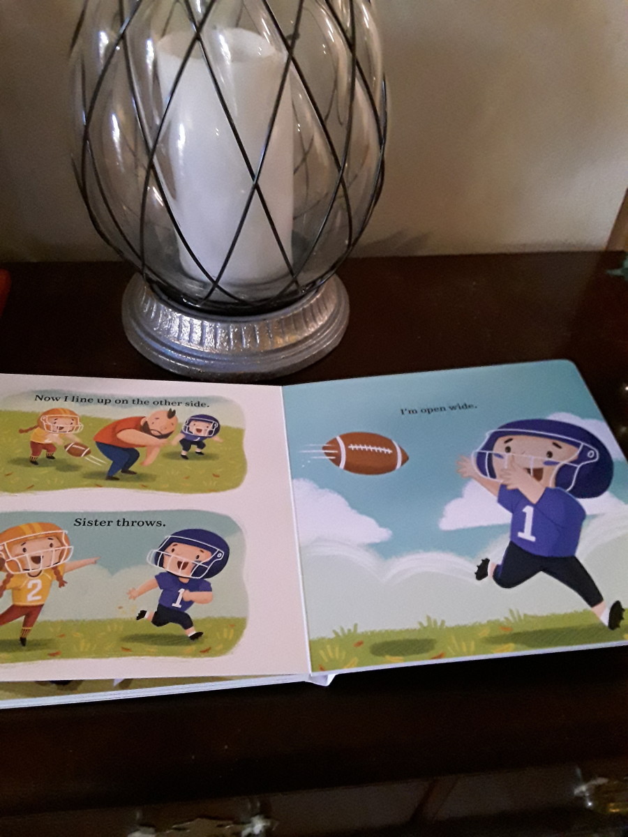 Football Story for Your Young Readers in Board Book Form Encourages ...