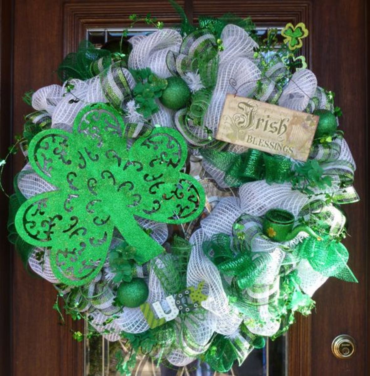 50+ Stunning St Patricks Day Wreath Ideas to Bring the Charm to your ...