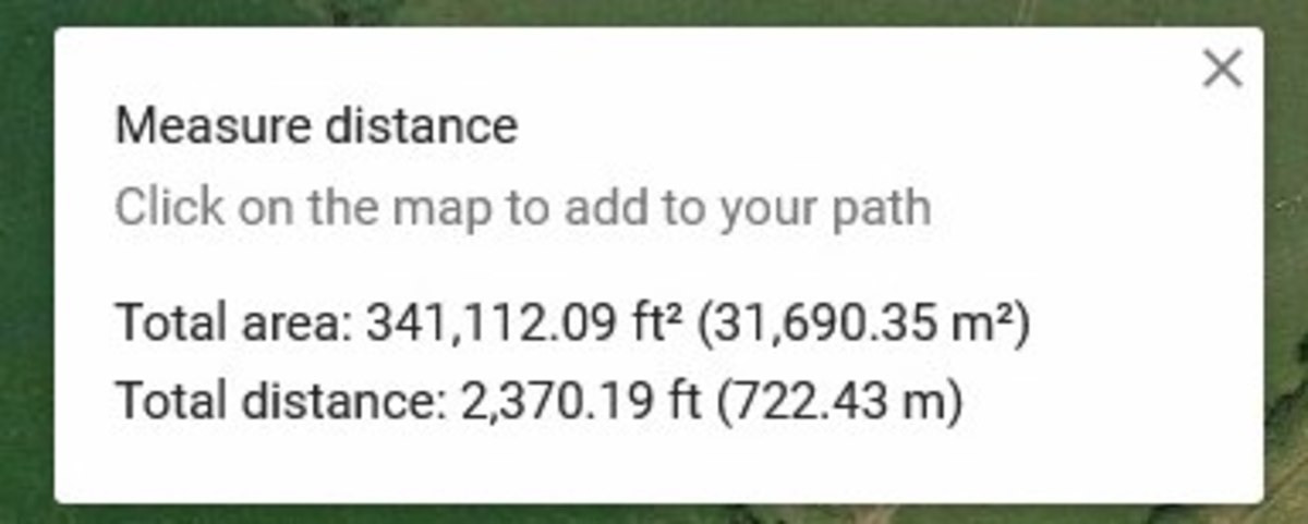 How To Measure Length Distance And Area On Google Maps Owlcation