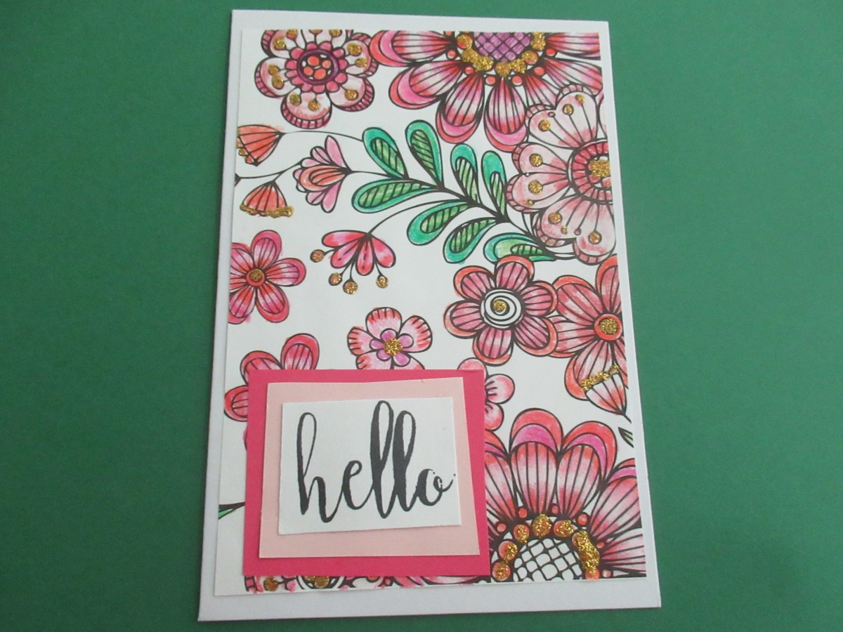 Coloring Page Greeting Cards - HubPages