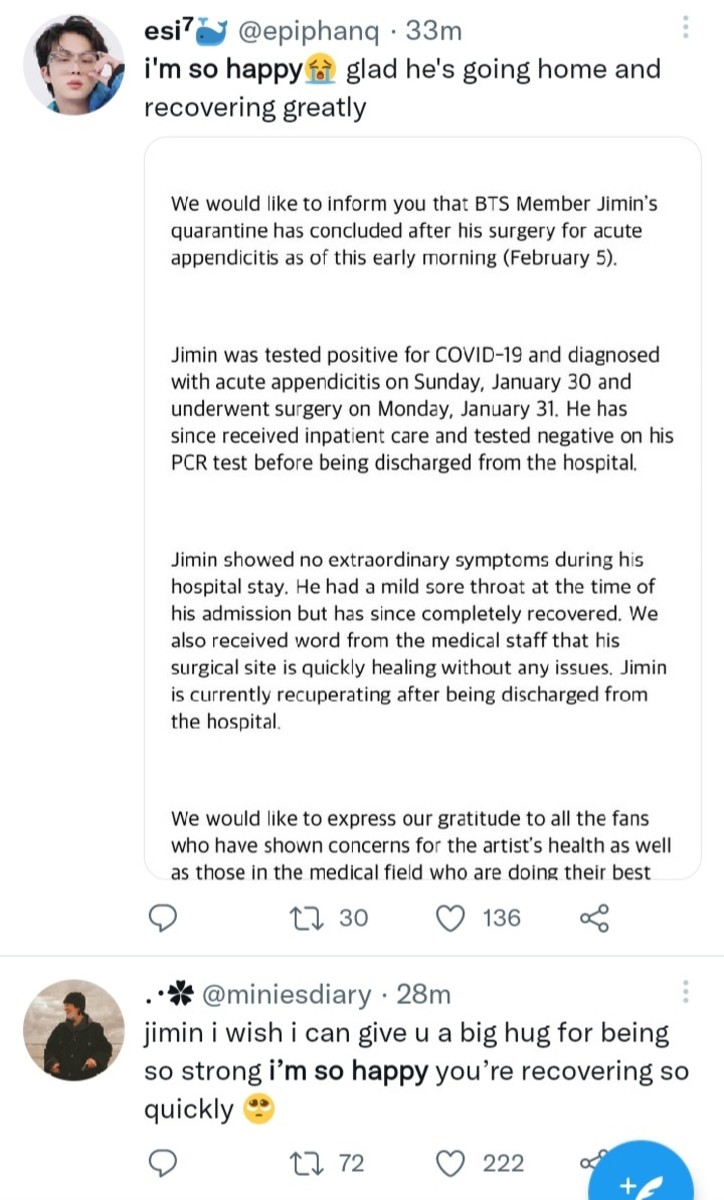 BTS Jimin Has Fully Recovered From COVID-19 - HubPages