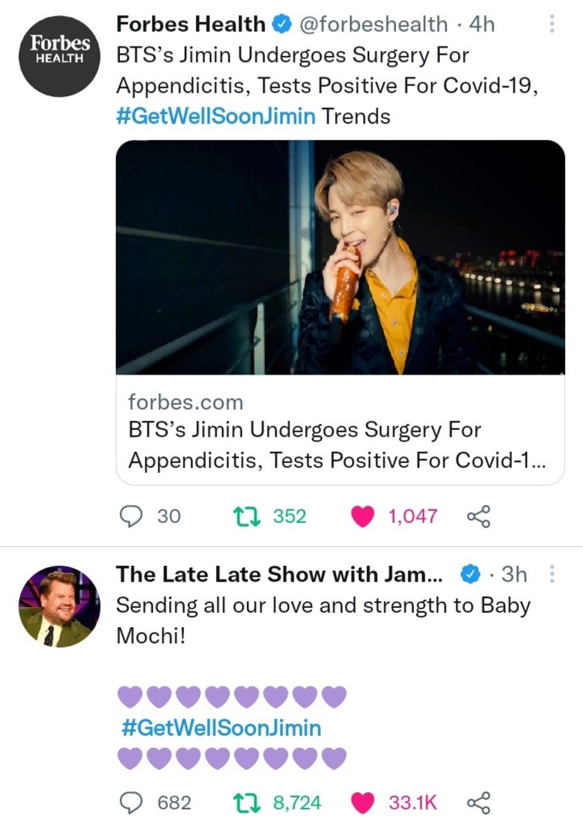 BTS Jimin Has Fully Recovered From COVID-19 - HubPages