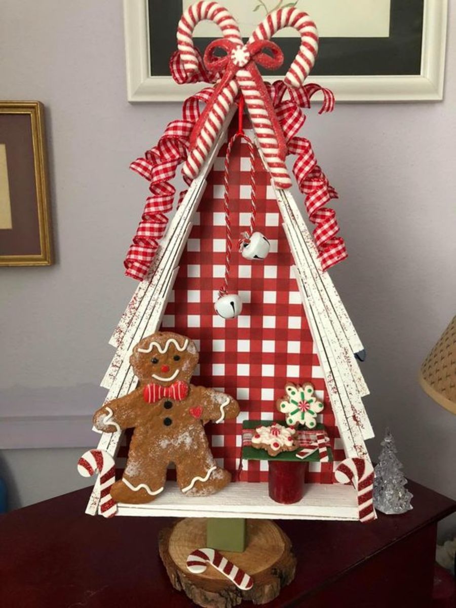 100+ Easy DIY Wooden Christmas Tree Triangle Decorations - HubPages