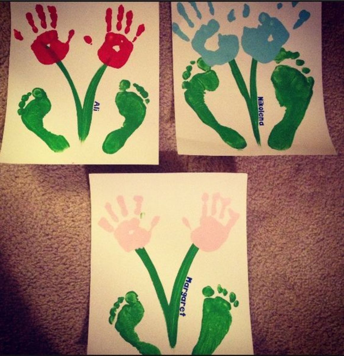 35+ Adorable Mothers Day Hand and Footprint Art Ideas That Will Be ...