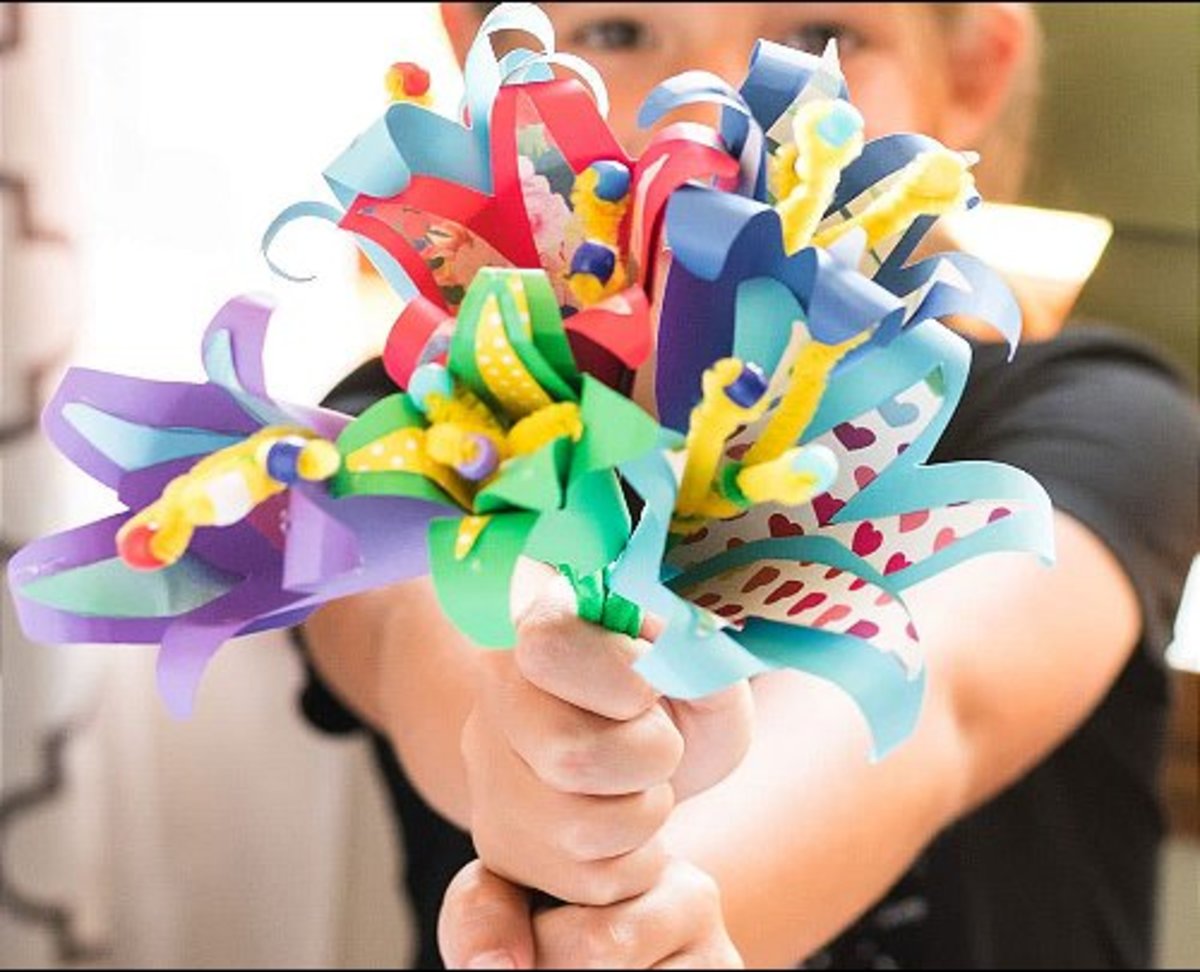 36 Inspiring Flower Craft Ideas - HubPages