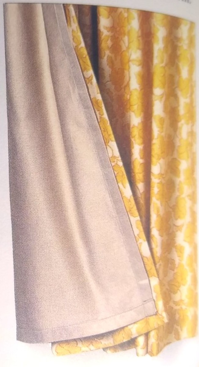 Lined Curtains: Interlined Curtain, Loose-Lined Curtain & Adaptable ...