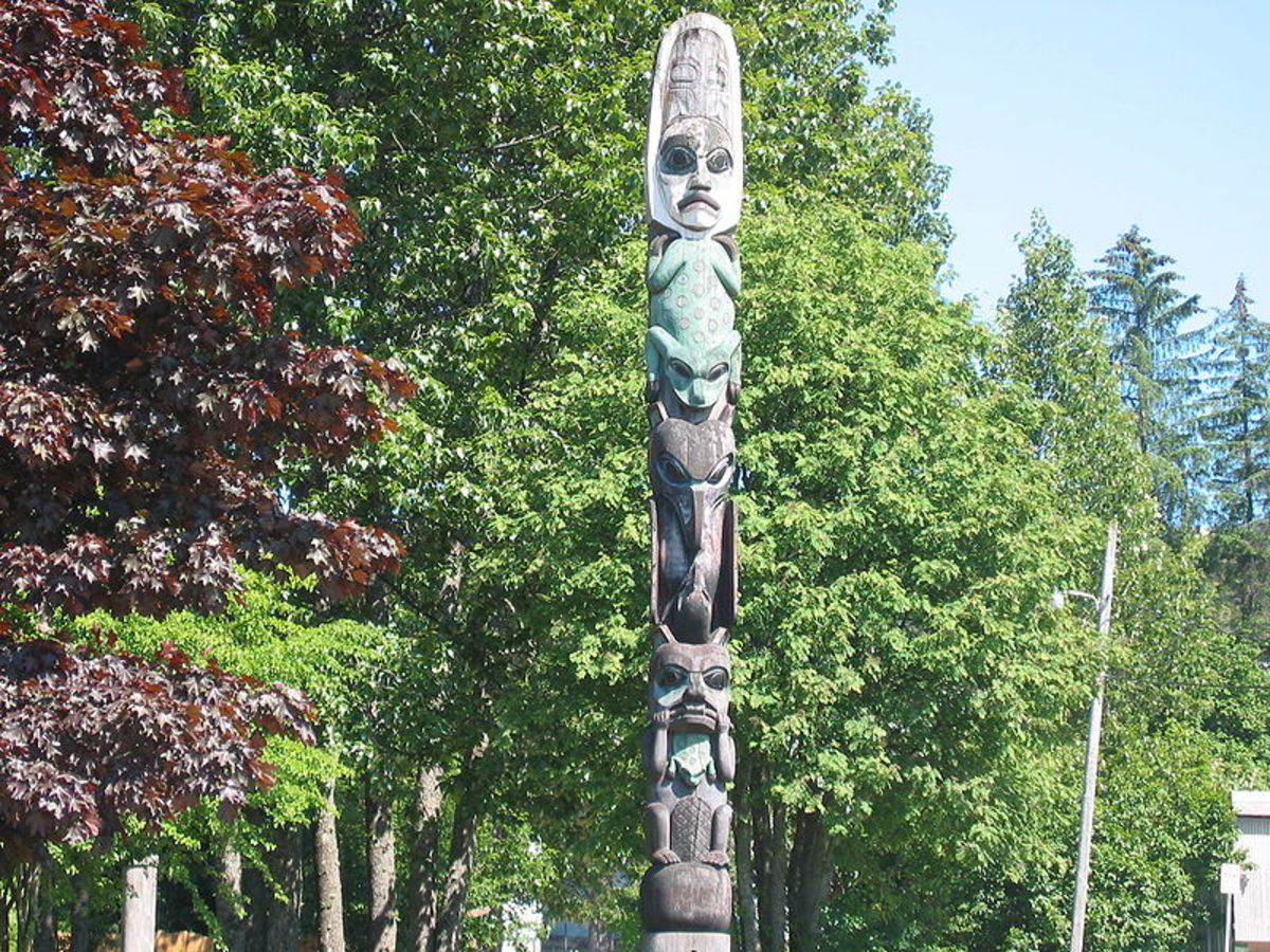 Totem Poles of Coastal Tribes - USA and Canada - HubPages