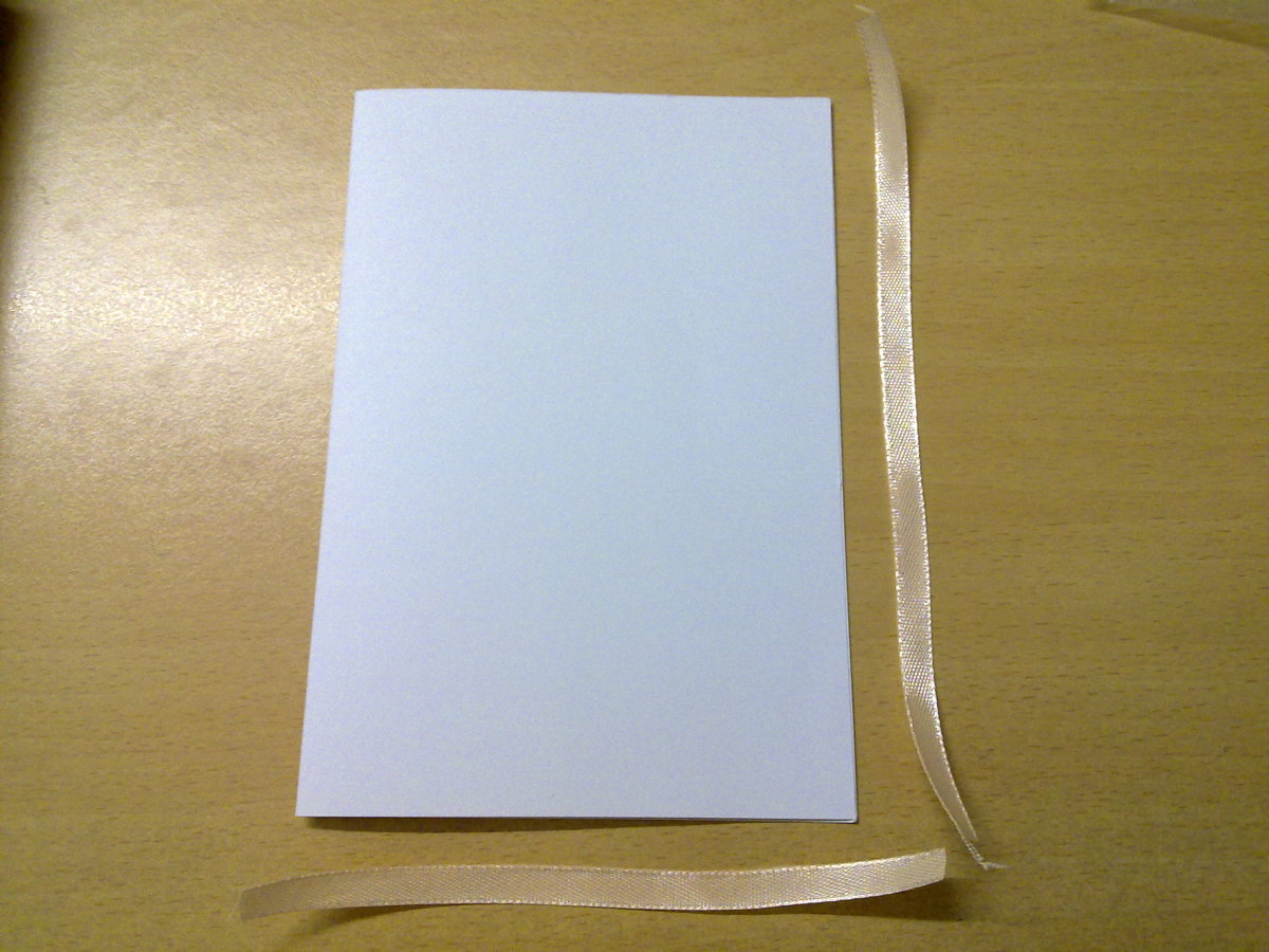 Easy Craft: How to Make Recycle Ribbon Christmas Card - HubPages