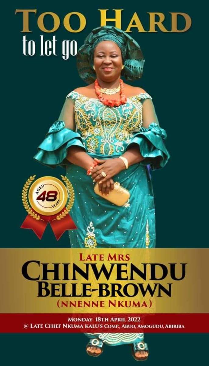 The Biography of an Immortal Chinwendu Belle Brown (Nnenne Nkuma ...