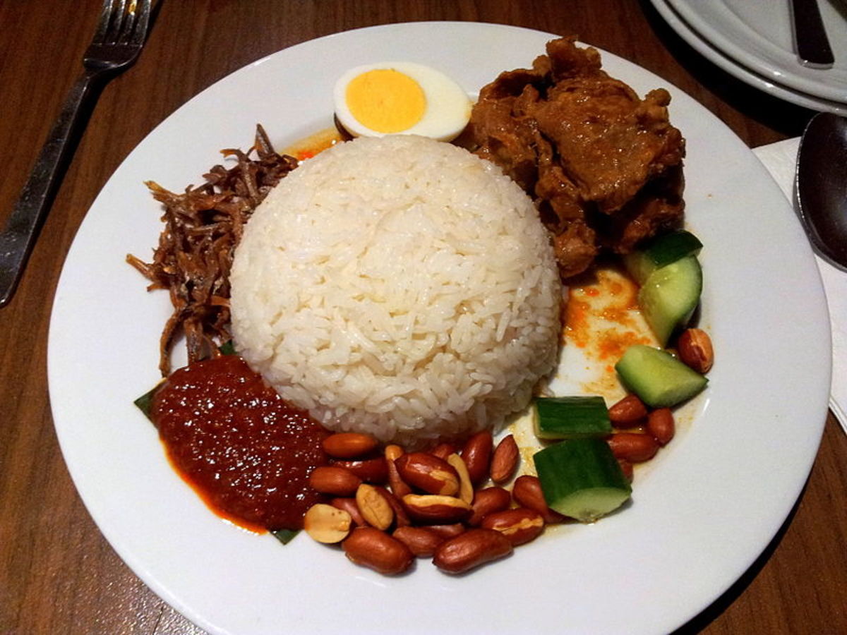 Easy Malaysian Recipes - For New Cooks And Overseas Cooks - Nasi Lemak ...