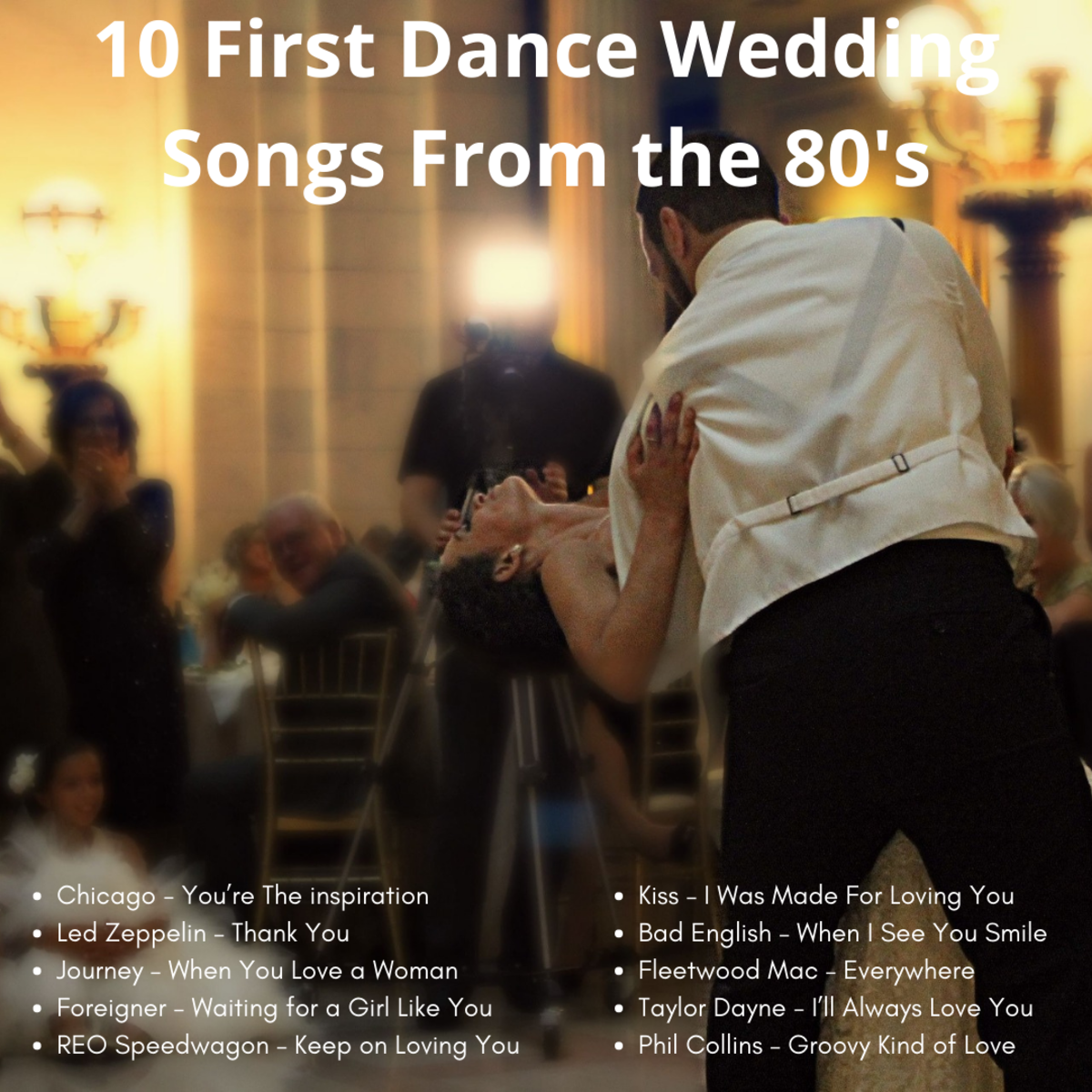 Best 100 Types of First Dance Wedding Songs for Your Wedding Day - HubPages