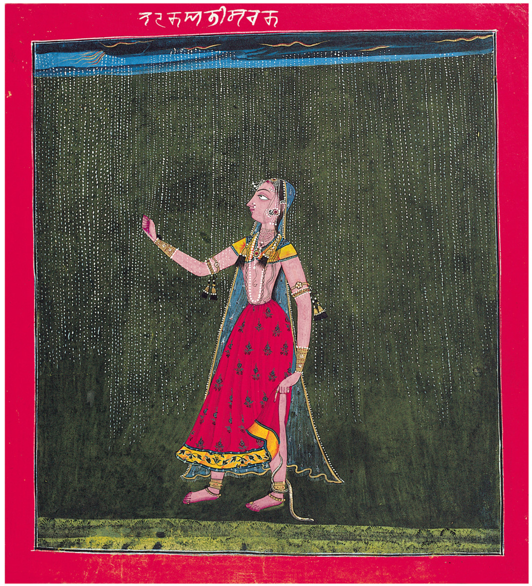 Abhisarika Nayika, Rasamanjari , Basohli Painting, Pahari Style - HubPages