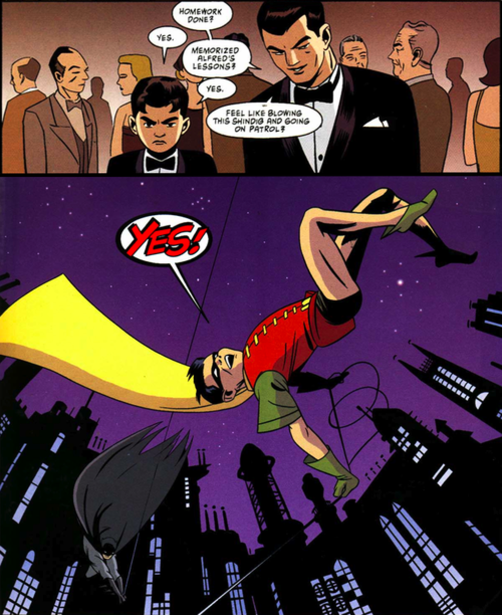 Graphic Novel Review: "Robin: Year One" by Chuck Dixon - HubPages