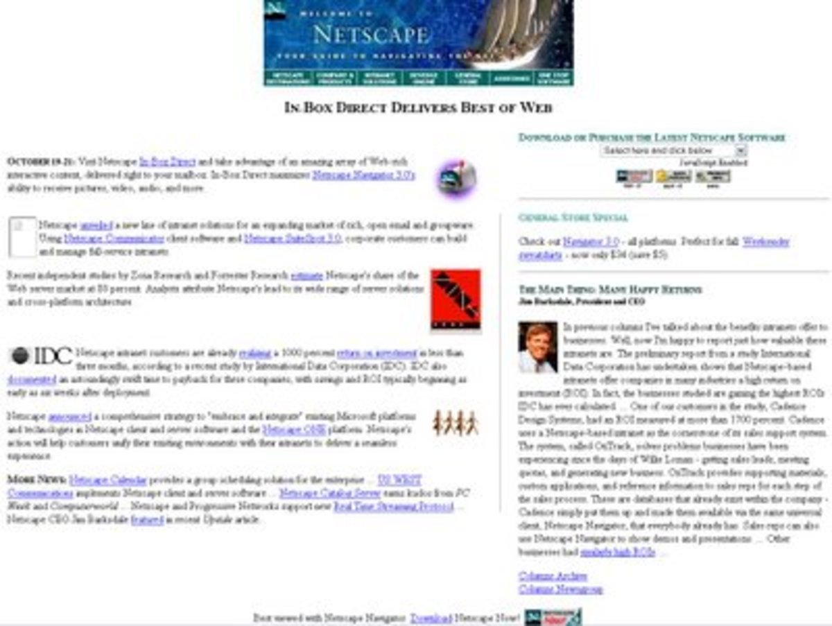 Internet Memories - HubPages
