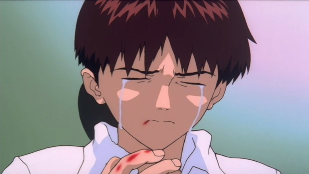 Neon Genesis Evangelion Shinji And Misato