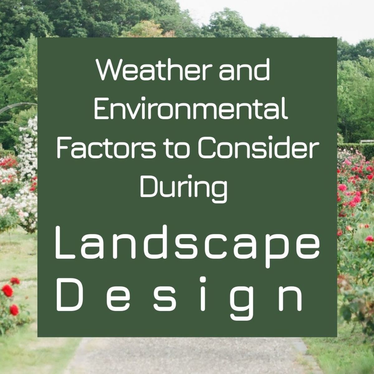 Weather and Environmental Factors in Green Landscape Design - Dengarden