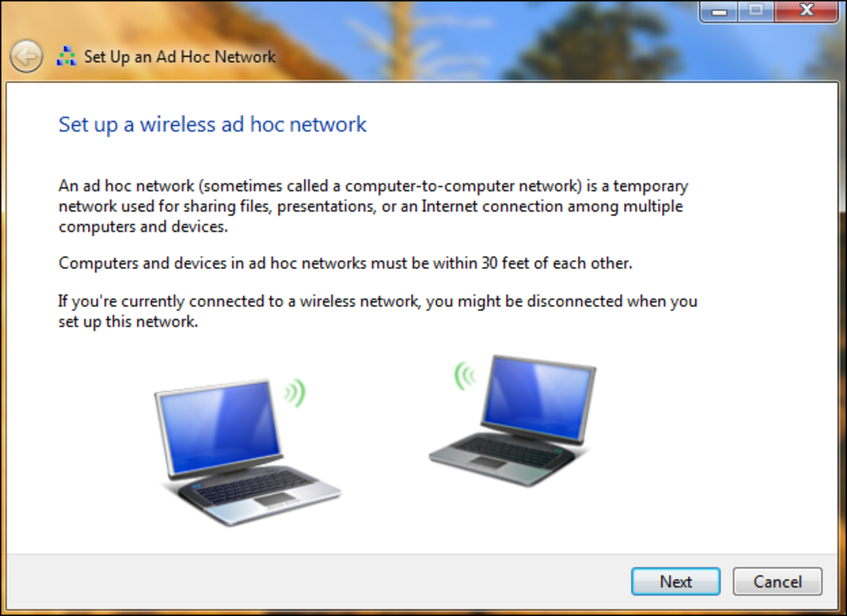How to Set Up Adhoc Network in Windows - HubPages