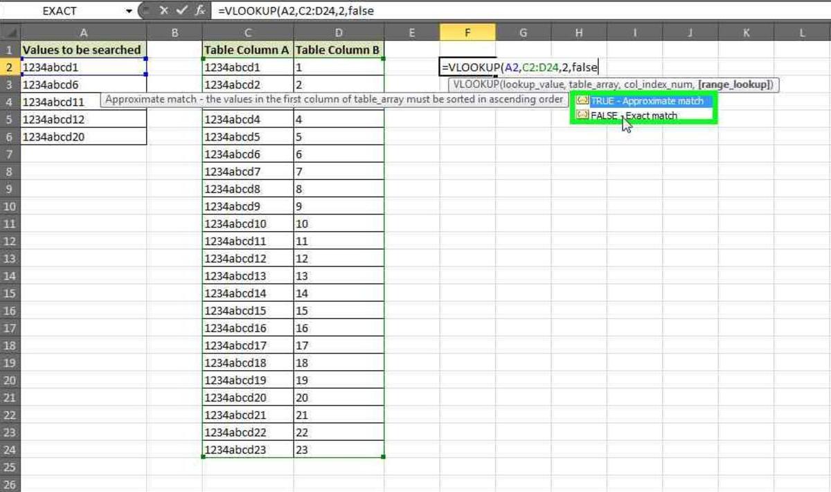 How To Use Vlookup In Microsoft Excel Hubpages 8544