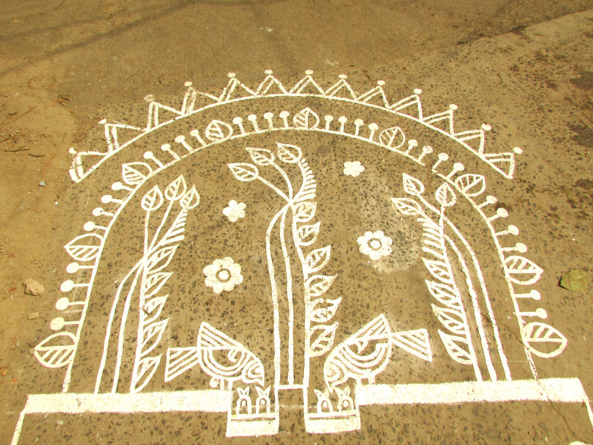 Alpana, Folk Art of Bengal in Modern Era - HubPages