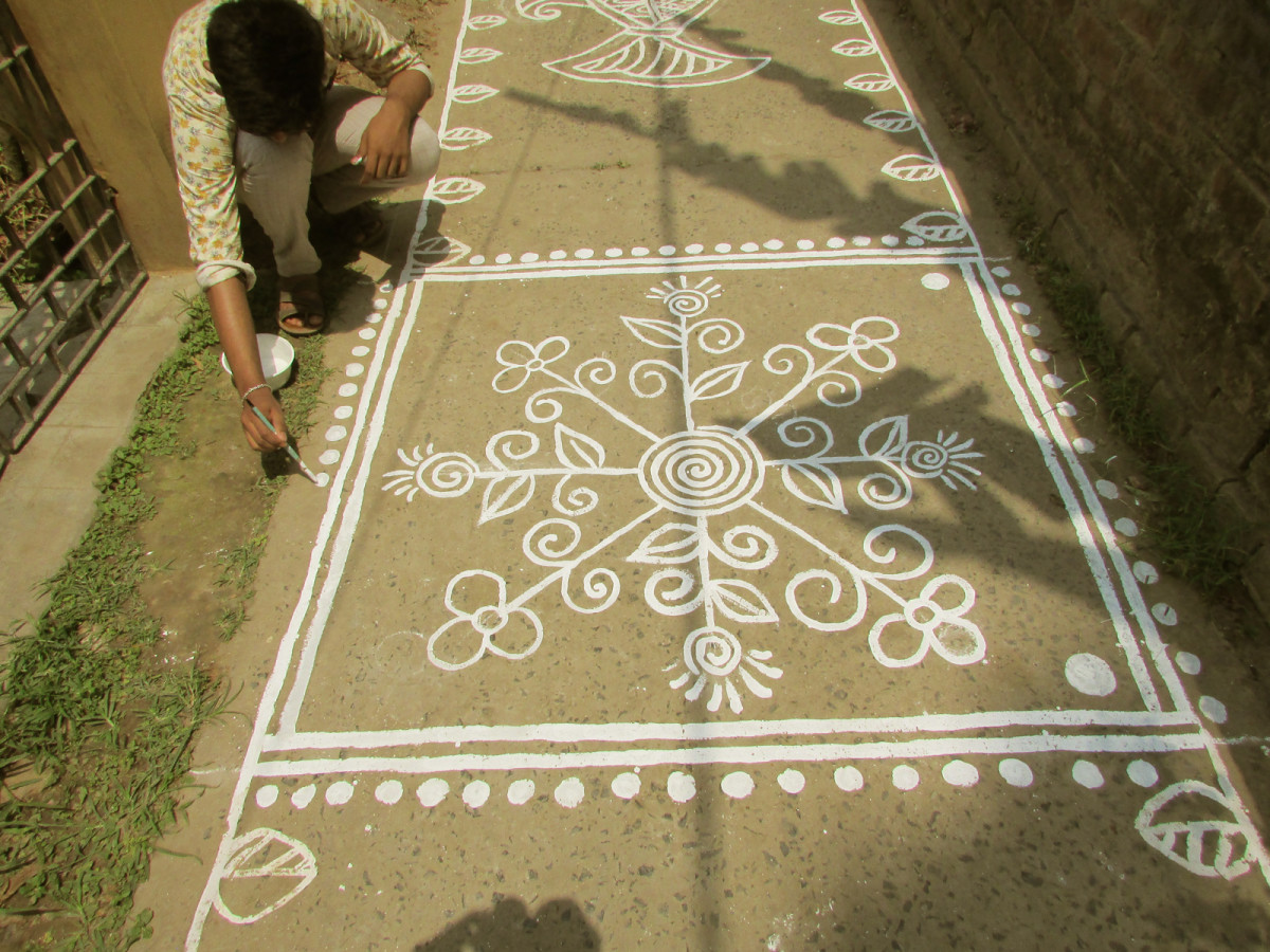 Alpana, Folk Art of Bengal in Modern Era - HubPages