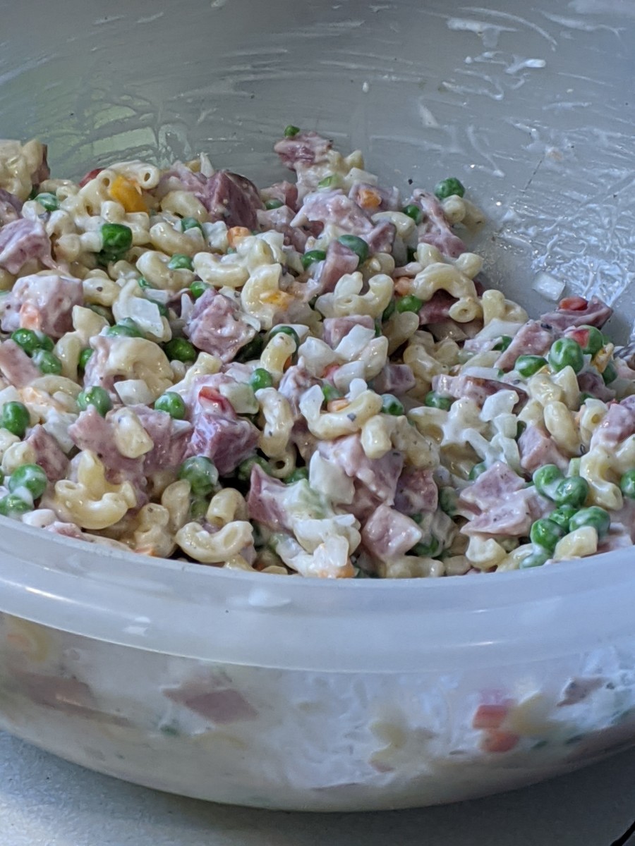 Ham Macaroni And Pea Salad Hubpages