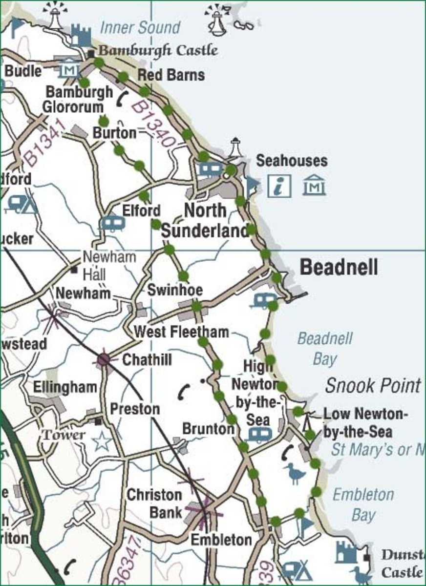 Travel North - 35: Bamburgh Round Trip - From the Castle to Holy Island ...