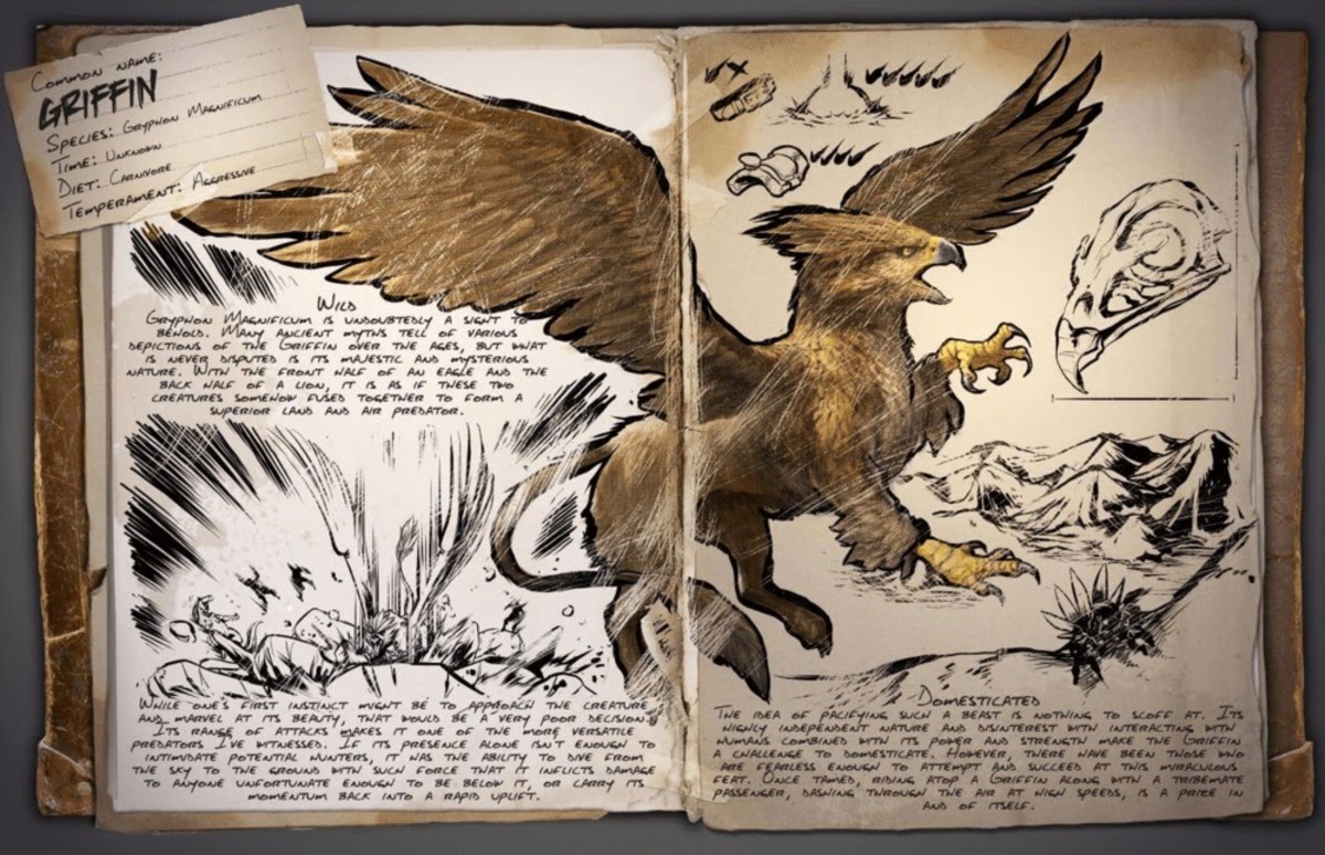 "ARK: Survival Evolved" : Your Fantastic Flying Companion - The Griffin ...