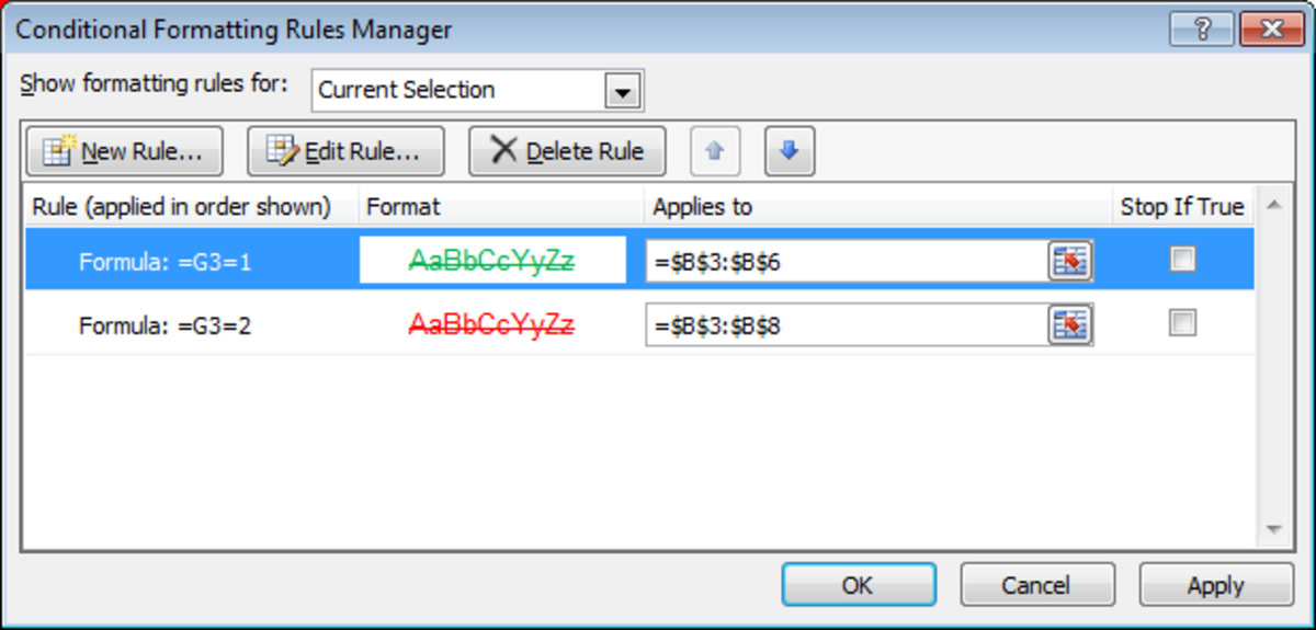 Conditional Formatting – how to create a to do list in Excel using Excel 2007 and Excel 2010 ...