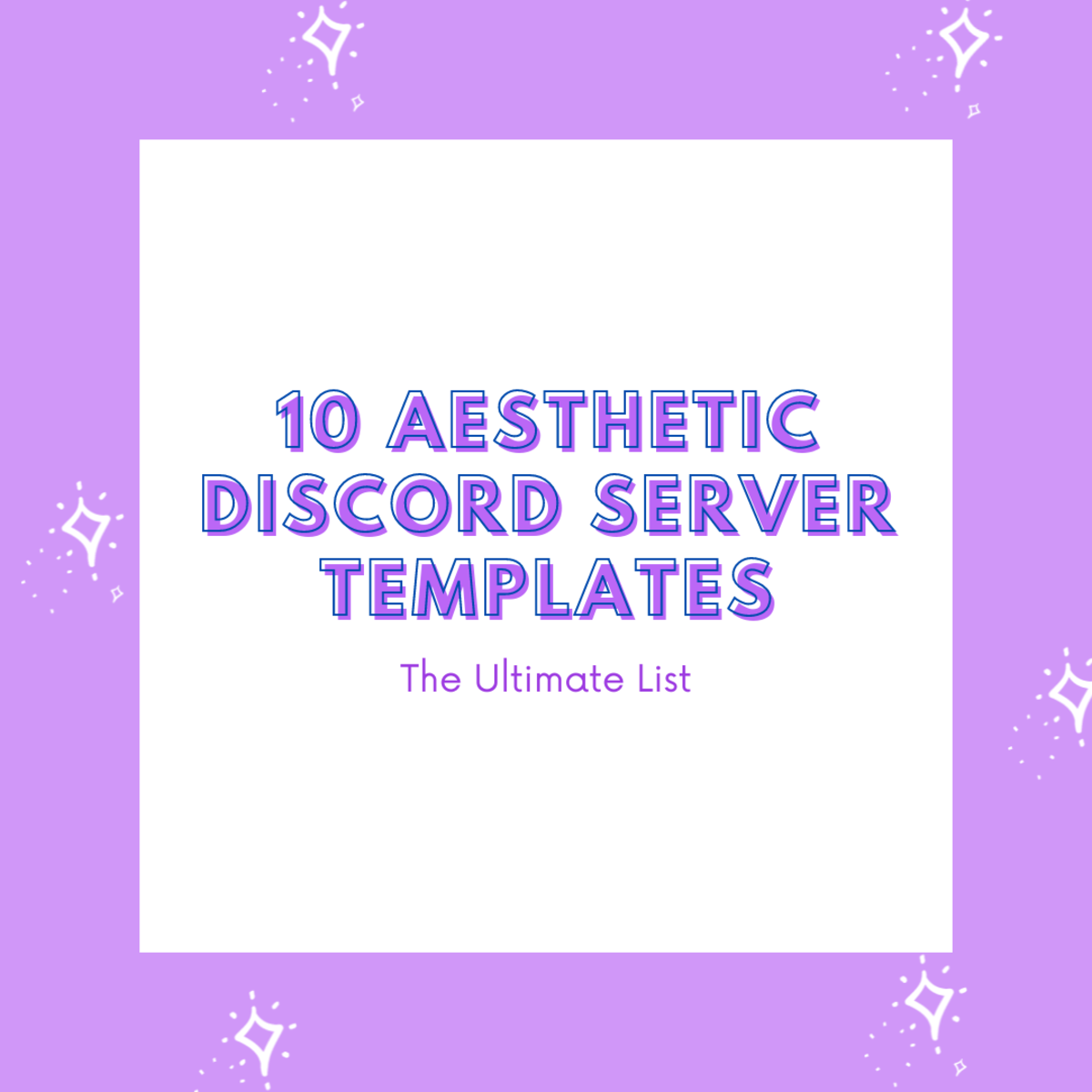 10 Aesthetic Discord Server Templates The Ultimate List TurboFuture