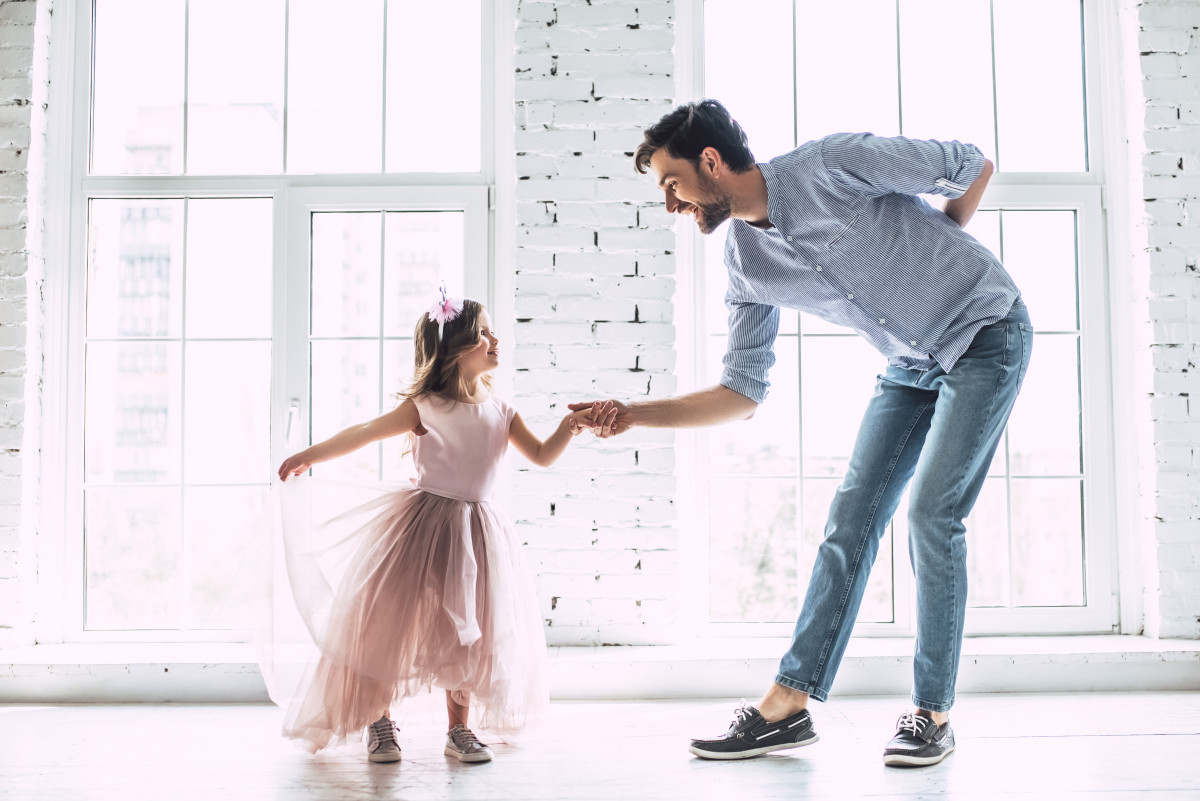 Man Steps In To Help Little Girl Whose Dance Partner Refused To Dance 