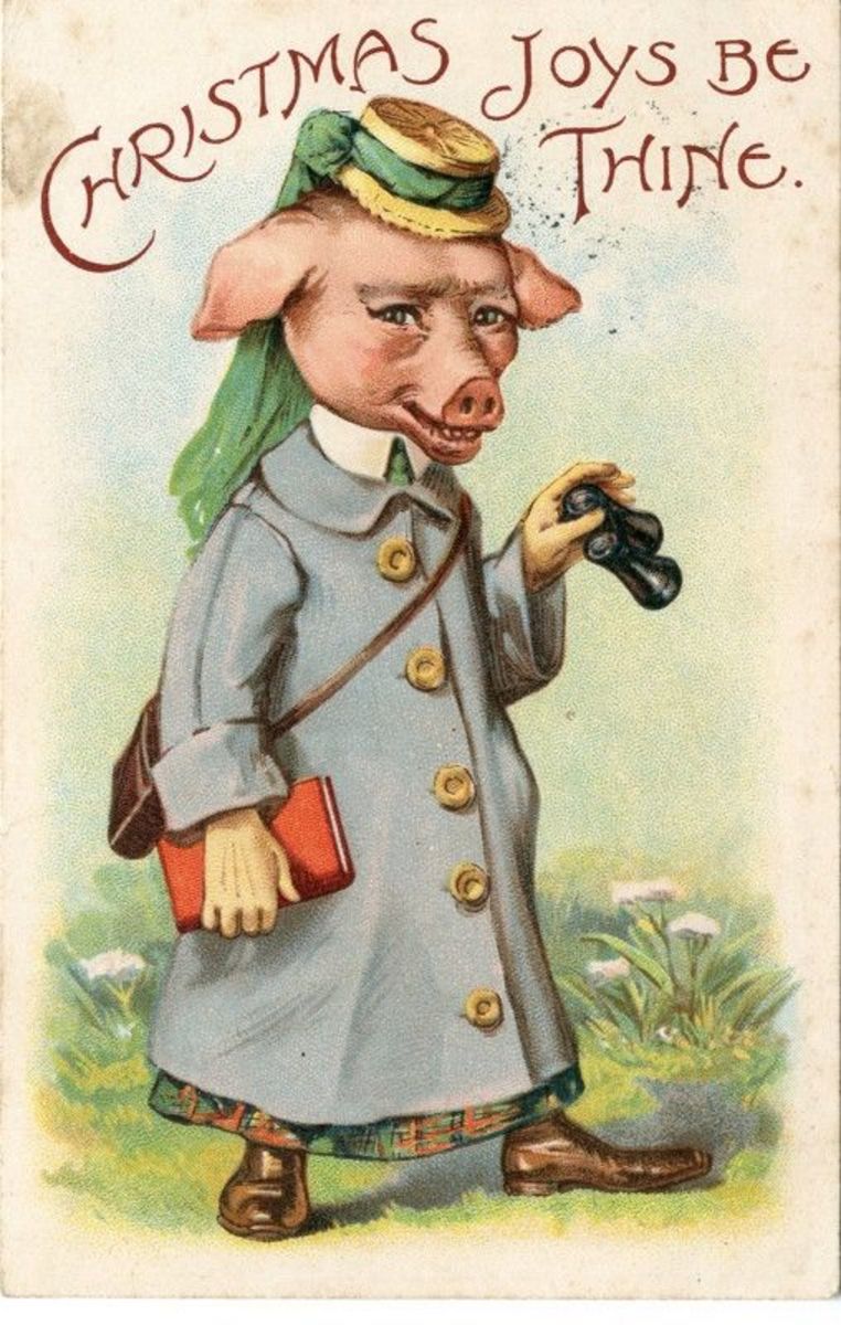 Morbid Christmas Cards From Victorian England - HubPages