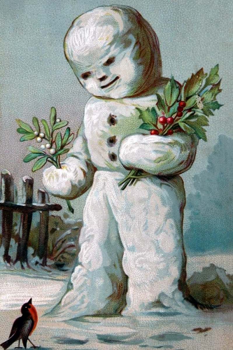 Morbid Christmas Cards From Victorian England - HubPages