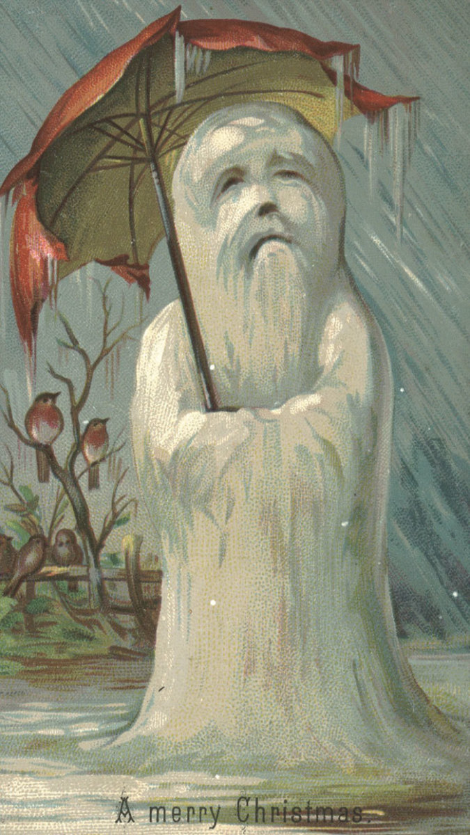 Morbid Christmas Cards From Victorian England - HubPages