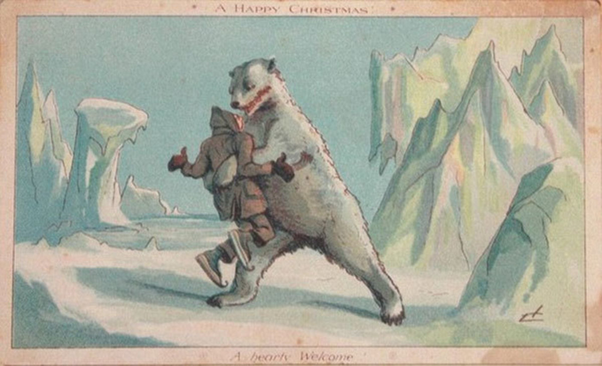 Morbid Christmas Cards From Victorian England - HubPages