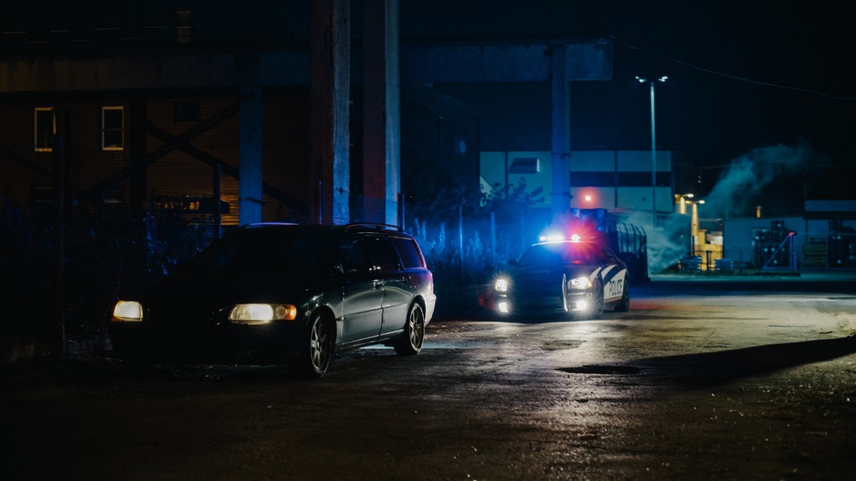 Watching Driver Get Pulled Over for Zooming Through Lanes at Night on ...