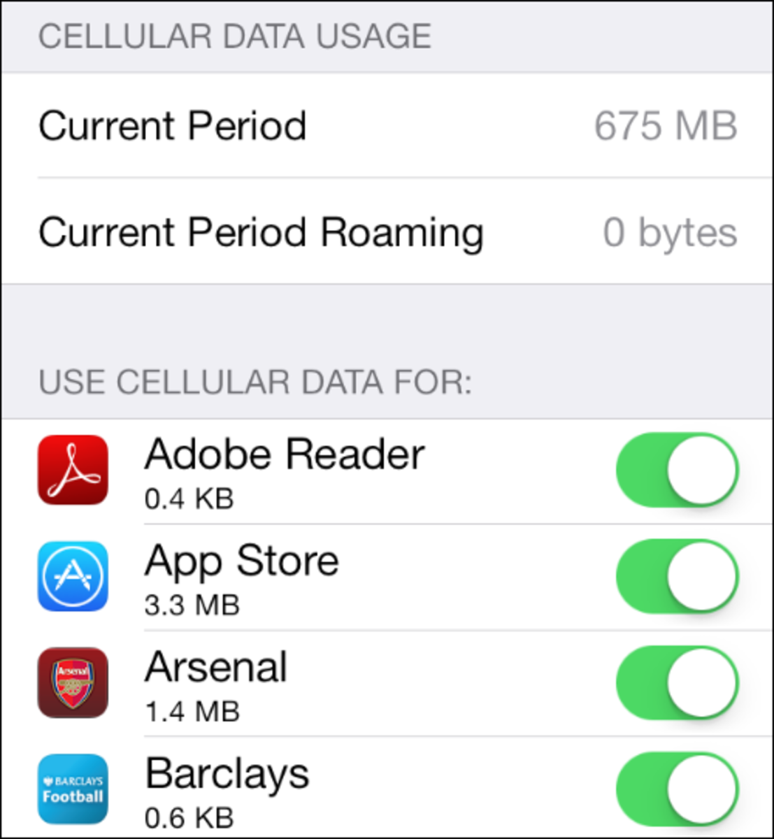 iPhone and Android Data and Battery Draining Apps - HubPages