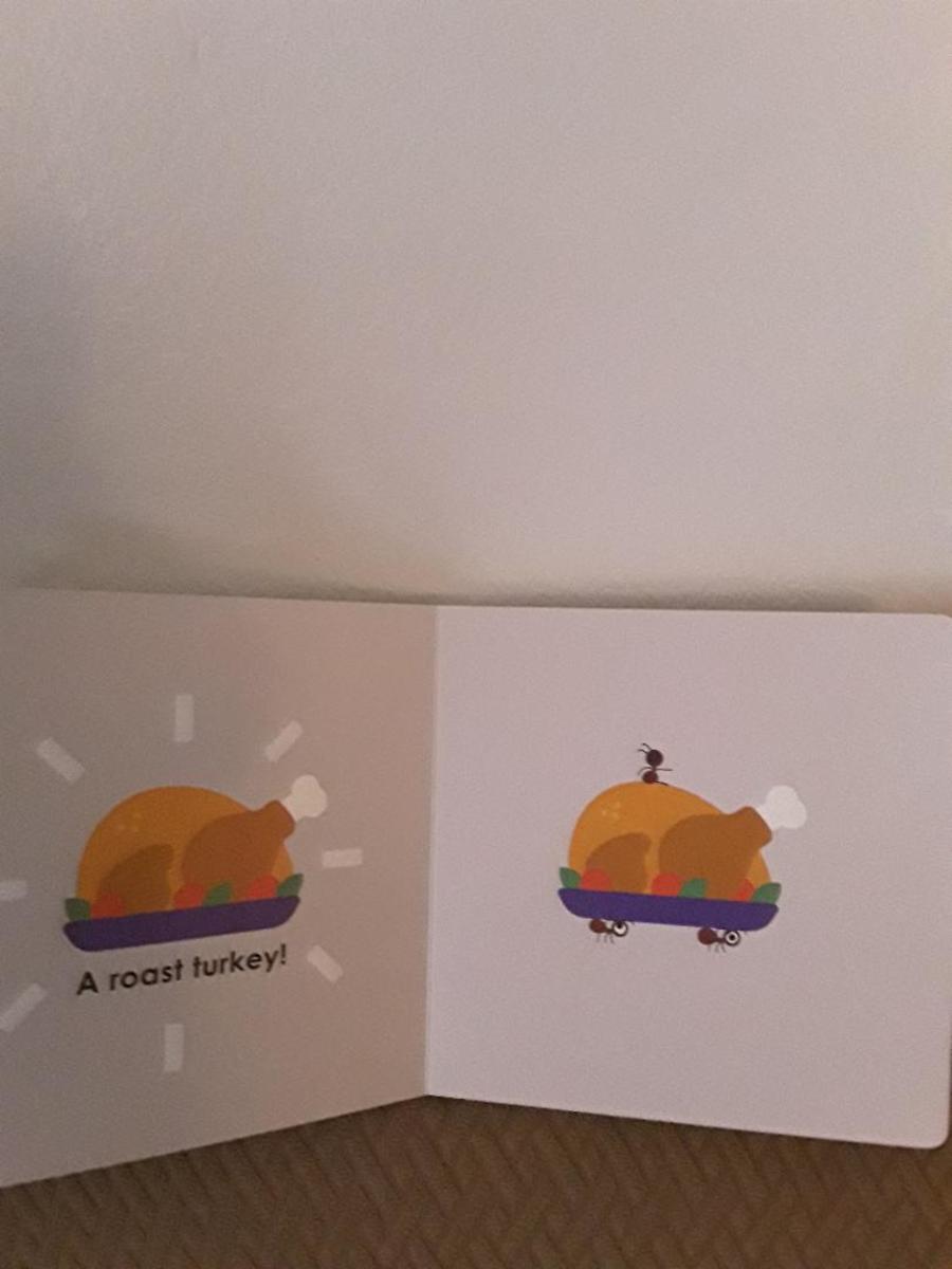 Eating With Young Children and Learning Shapes in Fun Board Book for ...