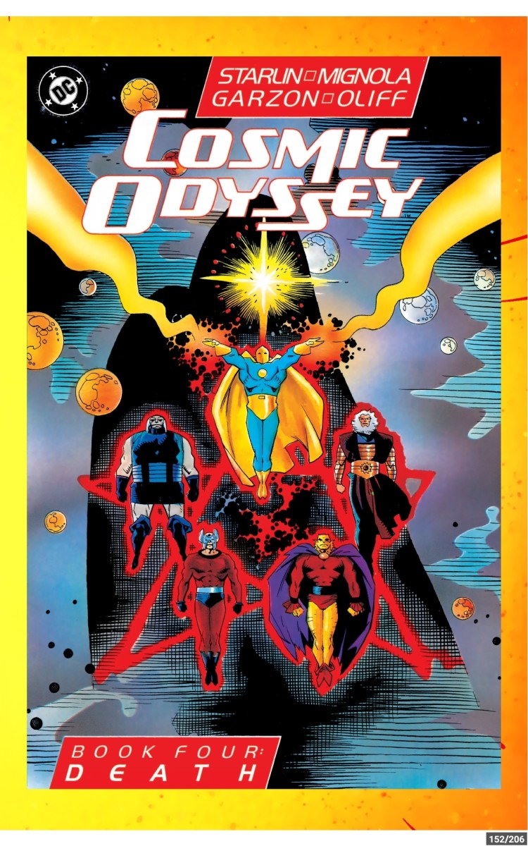 Cosmic Odyssey (1988) Comic Book Review - HubPages