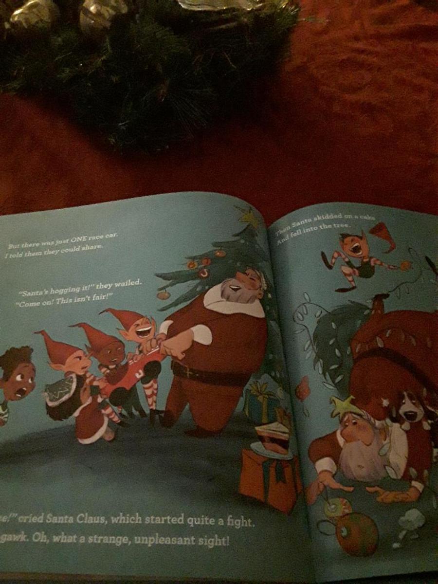 Santa Decides to Stay After Arrival on Christmas Eve in Hilarious ...