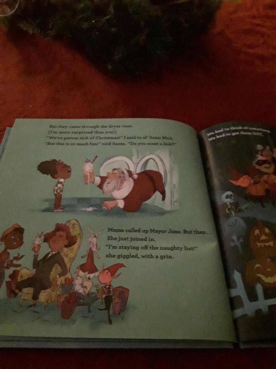 Santa Decides to Stay After Arrival on Christmas Eve in Hilarious ...