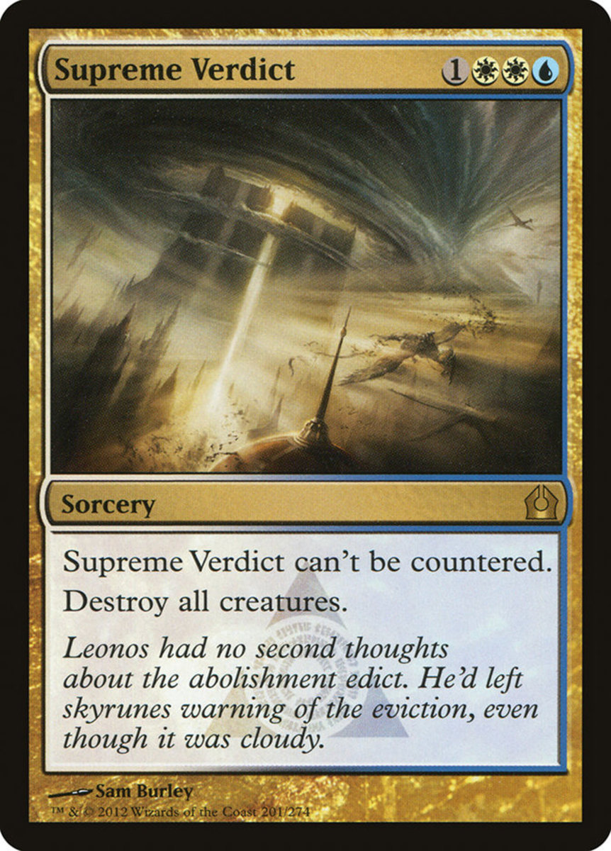Magic: The Gathering: Versions of Wrath of God - HubPages