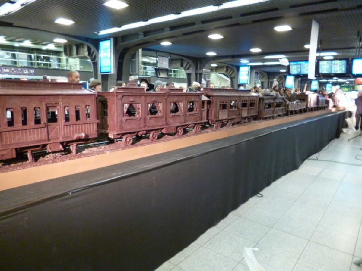 Chocolate Train Miniature - HubPages