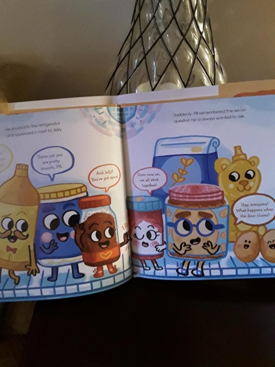 Peanut Butter and Jelly Become Best Friends in Creative Picture Book ...