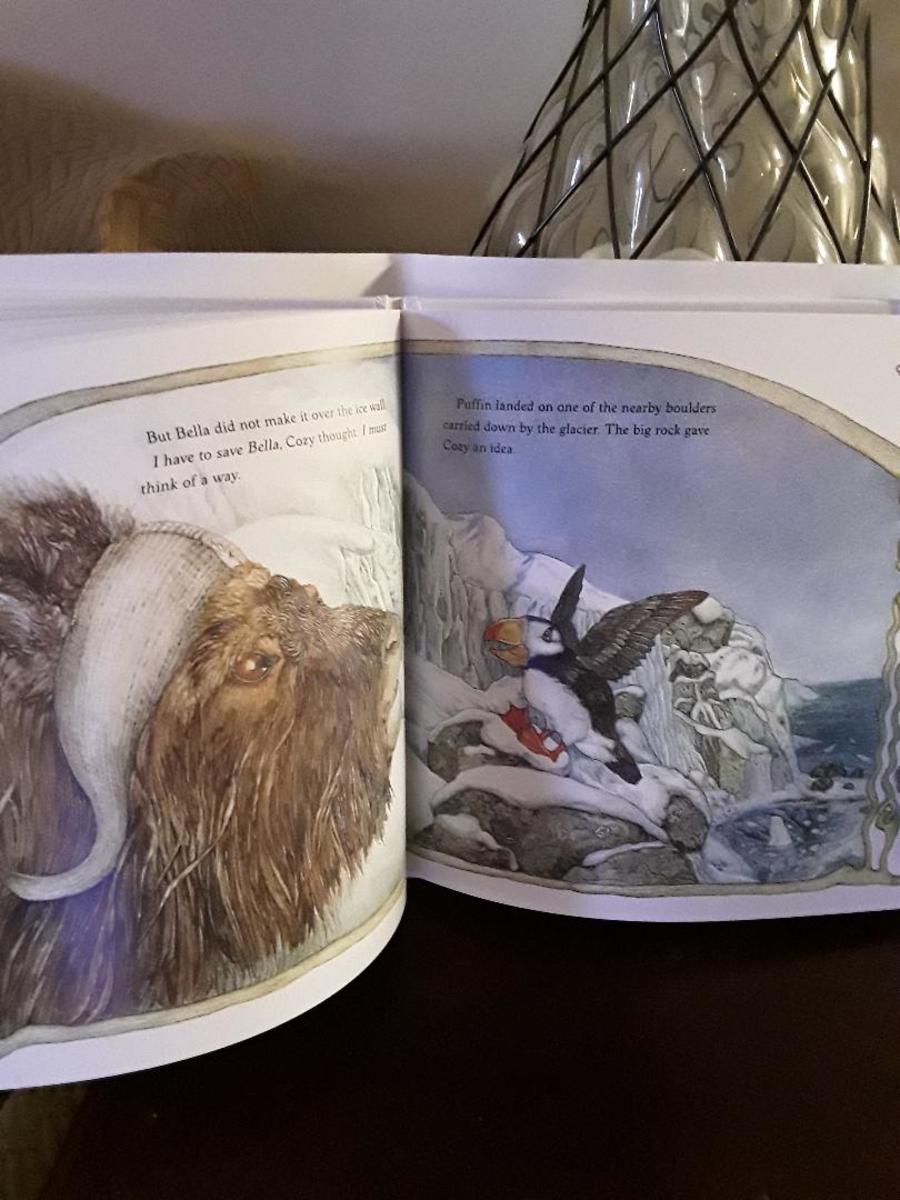 Jan Brett's Loveable Character Cozy the Musk Ox Is Back in New Picture ...