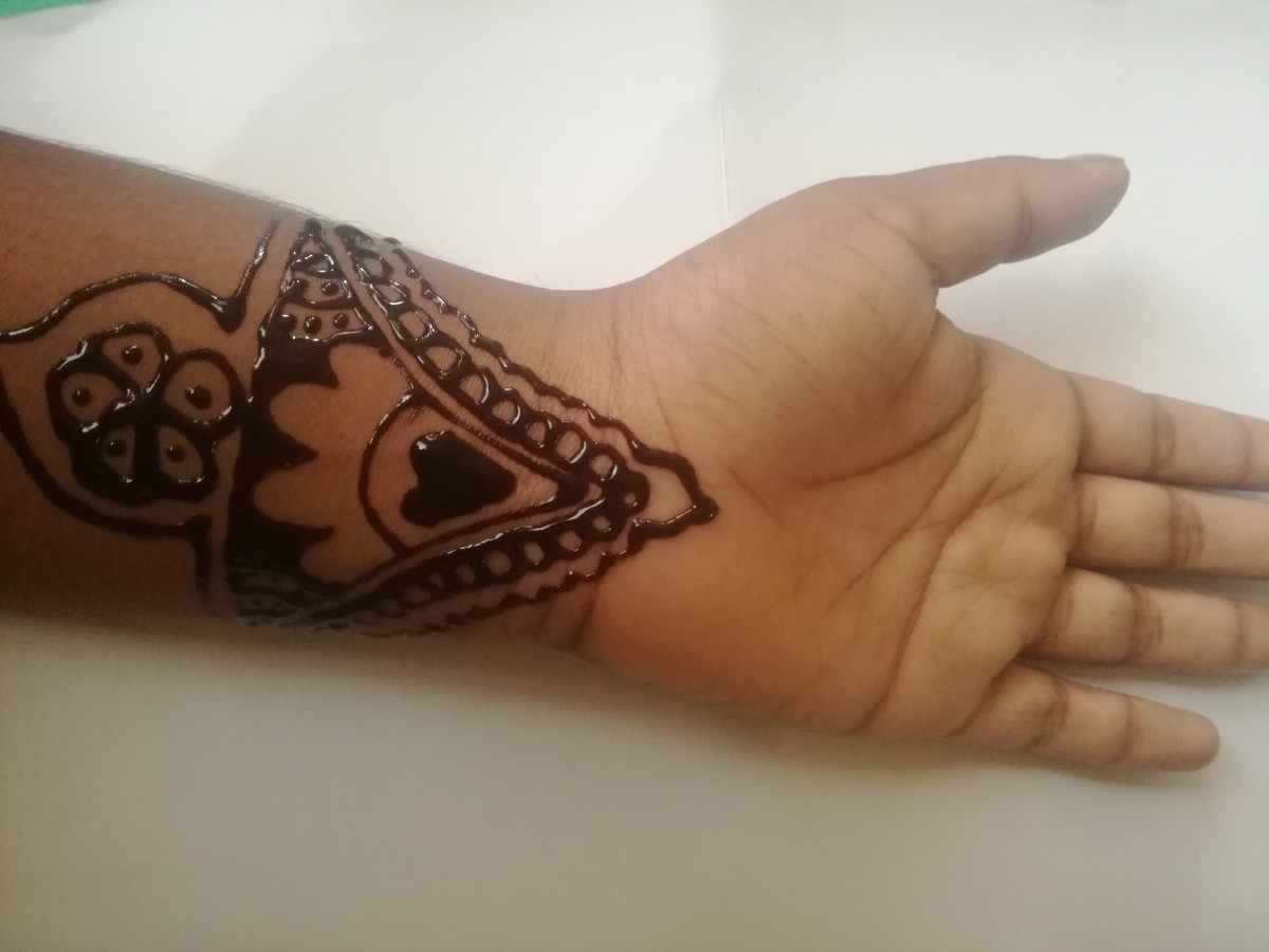 Simple Henna Tattoo Tutorial Detailed Steps - HubPages