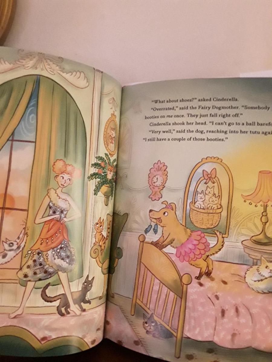 Cinderella With a Canine Twist in Fun Picture Book and Story for Young ...
