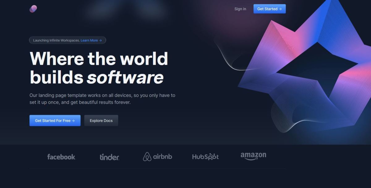 9 Stunning Tailwind Landing Page Templates for Your Project - TurboFuture