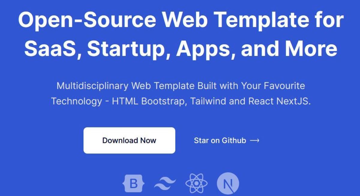 9 Stunning Tailwind Landing Page Templates for Your Project - TurboFuture