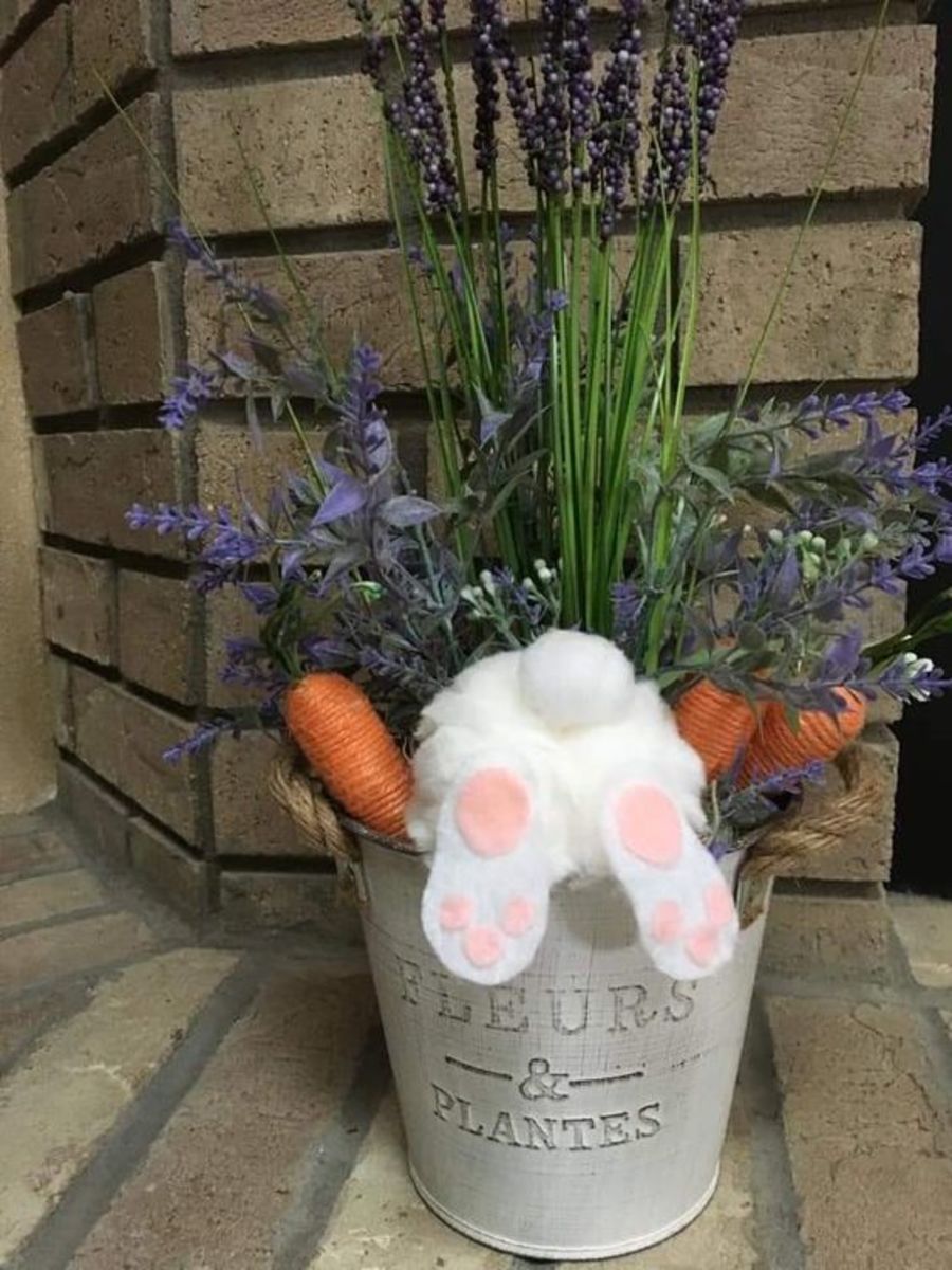 30+ Easy & Cute DIY Bunny Butt Planters - HubPages